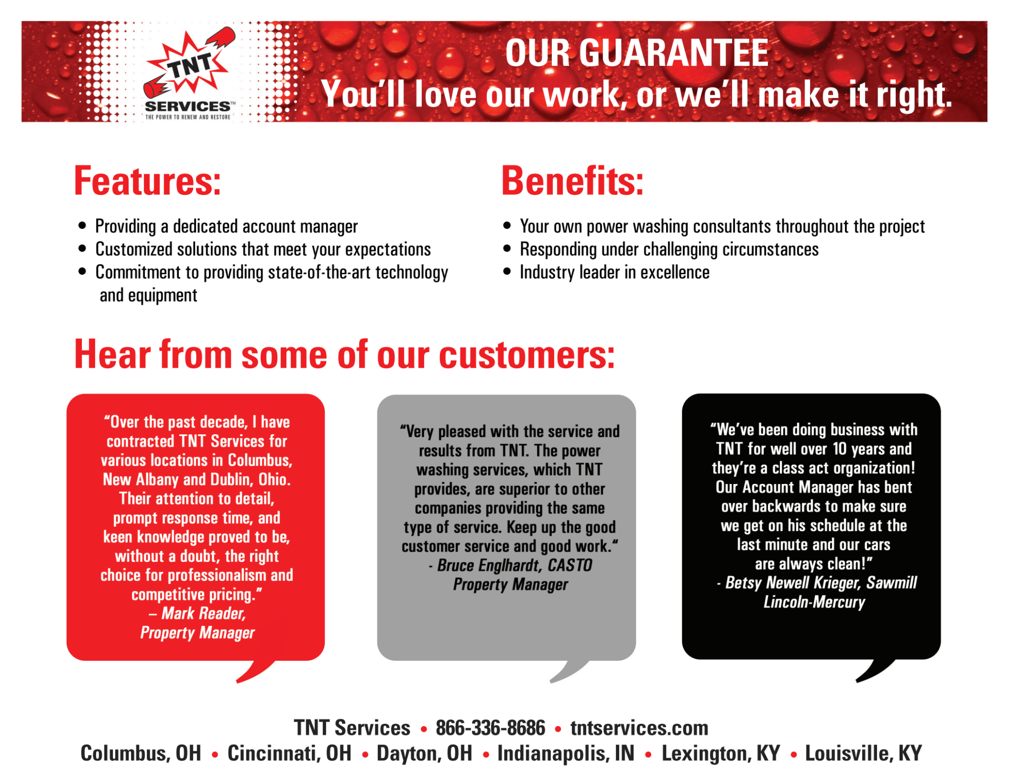 Our Proven Process - TNT Services